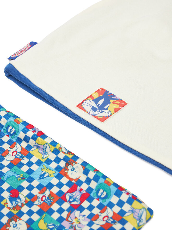 Set Mütze und Loop-Schal Looney Tunes CEO-ACCCS-AW25-203WBLT Écru ...