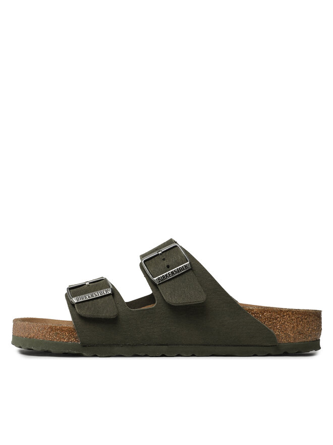 Pantoletten Birkenstock Arizona 1024550 Khakifarben | eschuhe.de