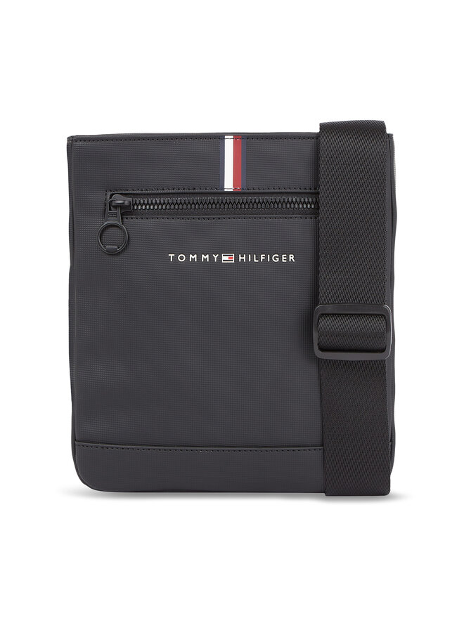 Umhangetasche Tommy Hilfiger Th Essential Mini Crossover AM0AM11541 Schwarz eschuhe