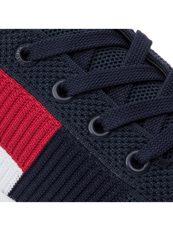 Sneakers aus Stoff Tommy Hilfiger Lightweight Knit Flag Sneaker ...