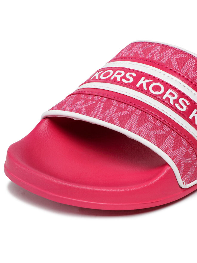 Pantoletten MICHAEL Michael Kors Gilmore Slide 40S2GMFA1B Rosa | eschuhe.de