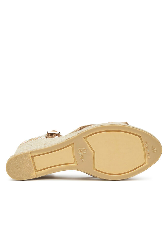 Espadryle Castañer Bruna/8ED/002 025536 Beżowy | eobuwie.com.pl