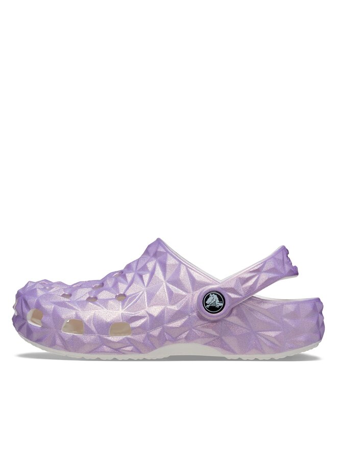 Παντόφλες Crocs Classic Iridescent Geo Clog 209841 Μωβ | epapoutsia.gr