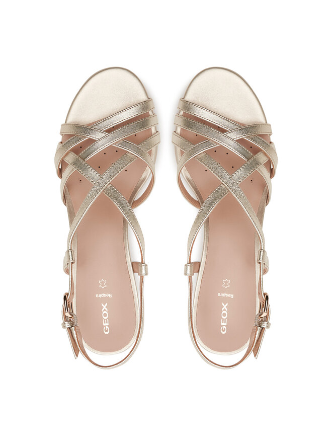 Sandale Geox D55YZB-000Y2 C2012 Auriu | epantofi.ro