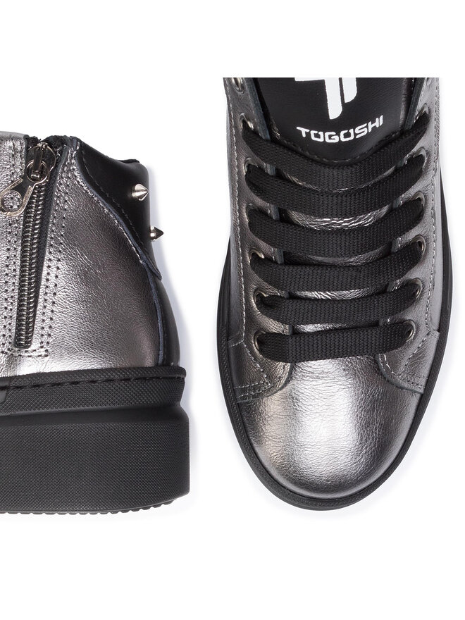 Sneakers Togoshi TG-06-03-000140 Silberfarben | eschuhe.de