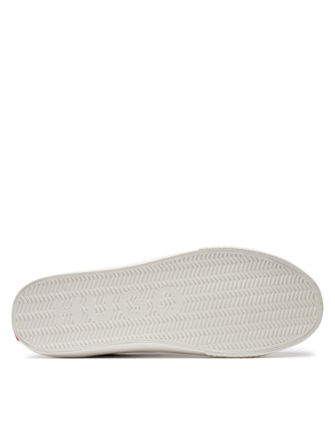 Sneakers aus Stoff Hugo Dyer Tenn Mono 50517224 Schwarz | eschuhe.de