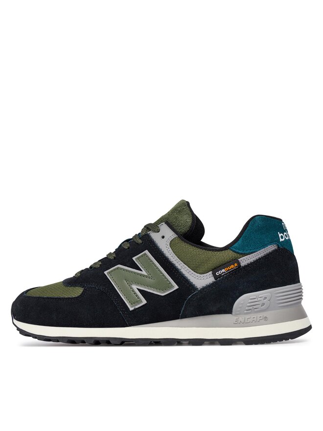 Sneakers New Balance U574KBG Schwarz | eschuhe.de
