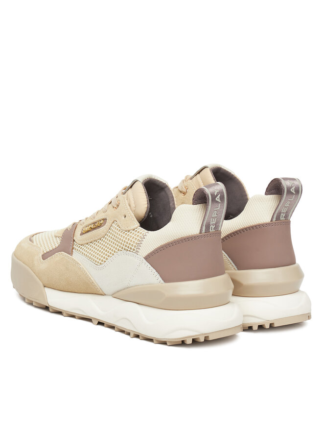 Sneakers REPLAY Field W Double 2 GWS9H .000.C0009L Bej | epantofi.ro