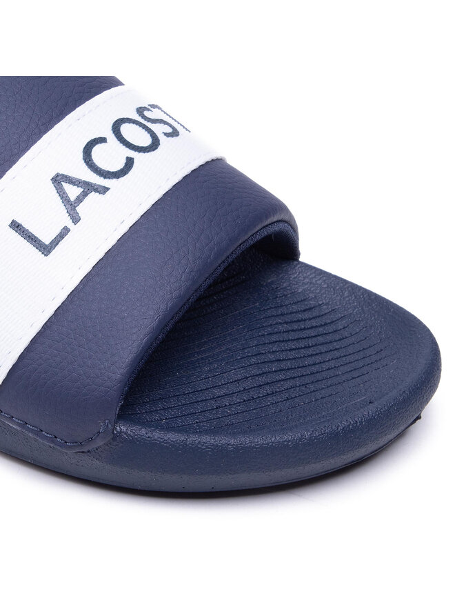 Pantoletten Lacoste Croco Slide 0721 1 Cma 7-41CMS0007092 Dunkelblau ...