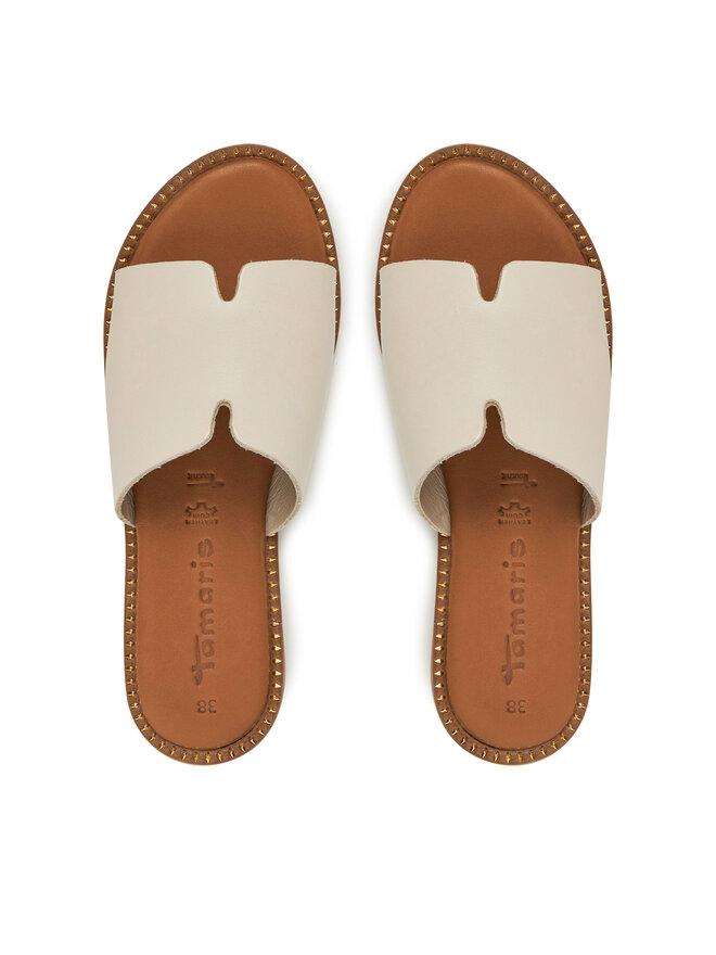 Pantoletten Tamaris 1-27135-42 Beige | eschuhe.de