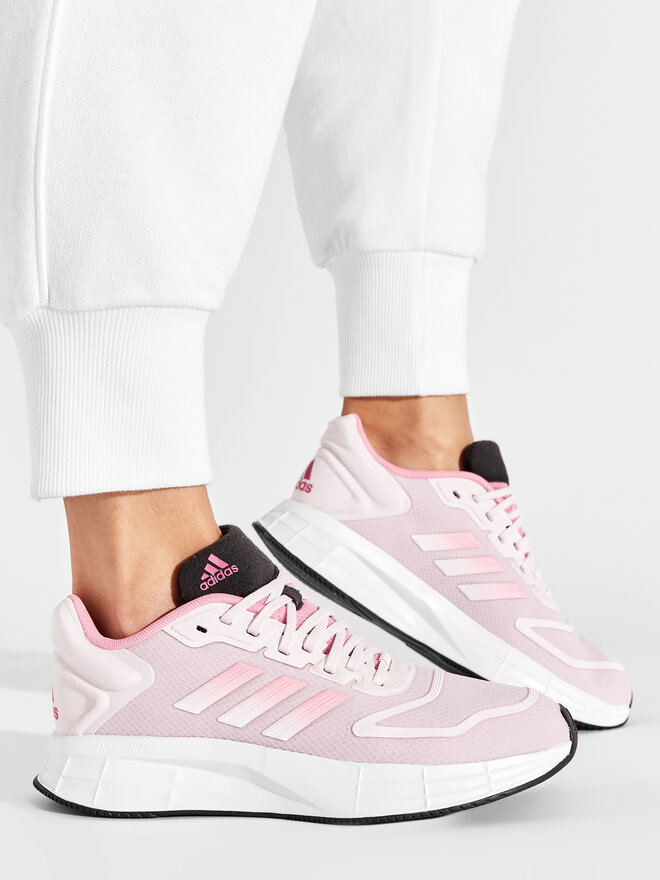 Buty do biegania adidas Duramo 10 GW4116 Różowy | eobuwie.com.pl
