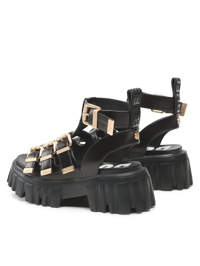 Sandale Buffalo Lion Teeth BN16021341 Negru | epantofi.ro