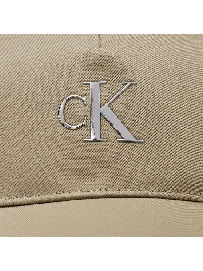 Cap Calvin Klein Minimal Monogram Cap K60K611541 Grau | eschuhe.de