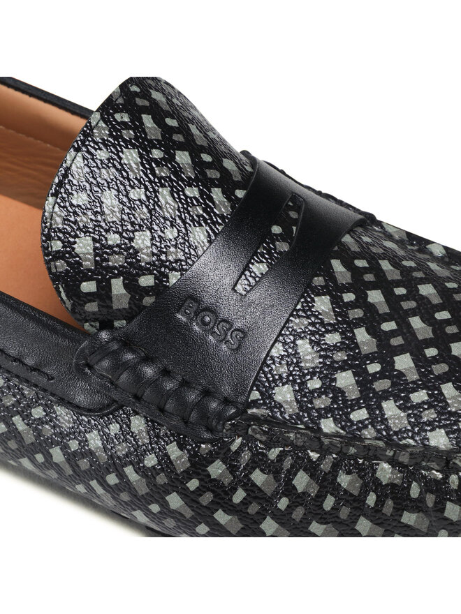 Mocasini Boss Driver Mocc 50473363 10243488 01 Negru | epantofi.ro