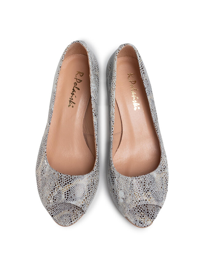 Halbschuhe R.Polański 1140 Beige | eschuhe.de