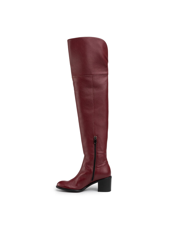 Botas altas Eva Minge EM-10-06-000482 Guinda/burdeos | zapatos.es