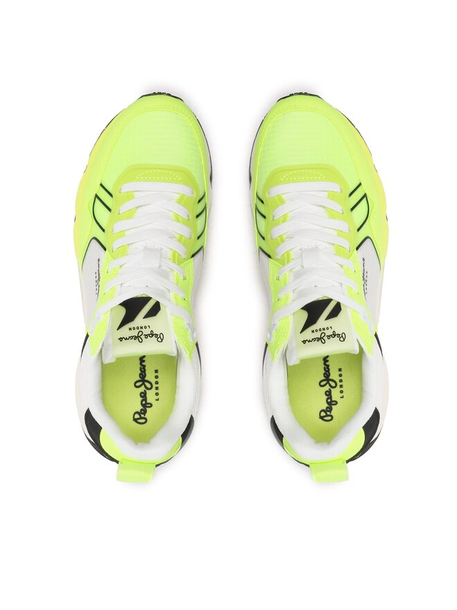 Sneakers Pepe Jeans Brit Pro Neon W PLS31460 Grün | eschuhe.de