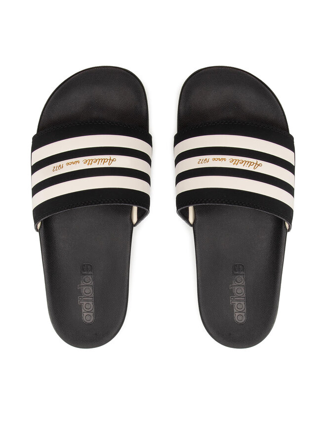 Pantoletten adidas adilette Comfort GW5966 Schwarz | eschuhe.de