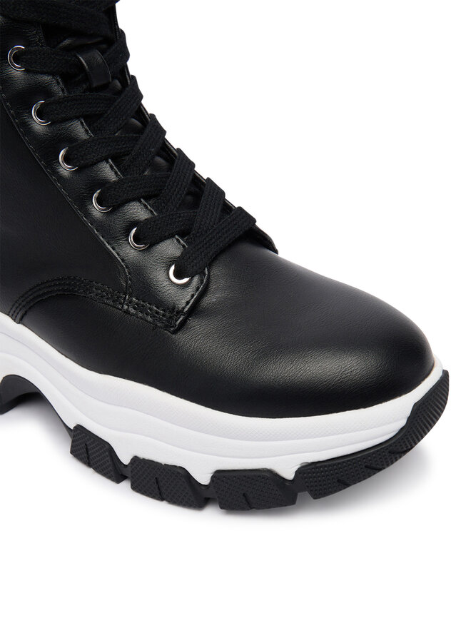 Ghete Guess FLFBNZ ELE12 Negru | epantofi.ro