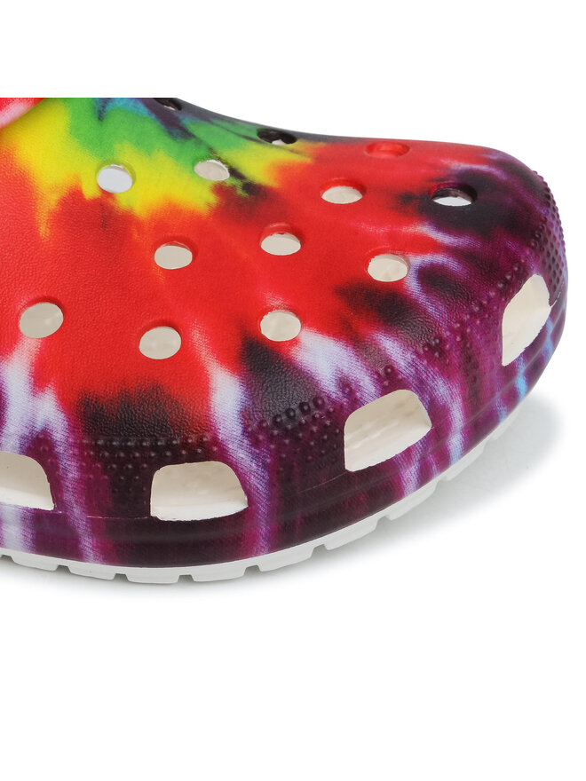 Pantoletten Crocs Classic Tie Dye Graphic Clog 205453 Bunt | eschuhe.de