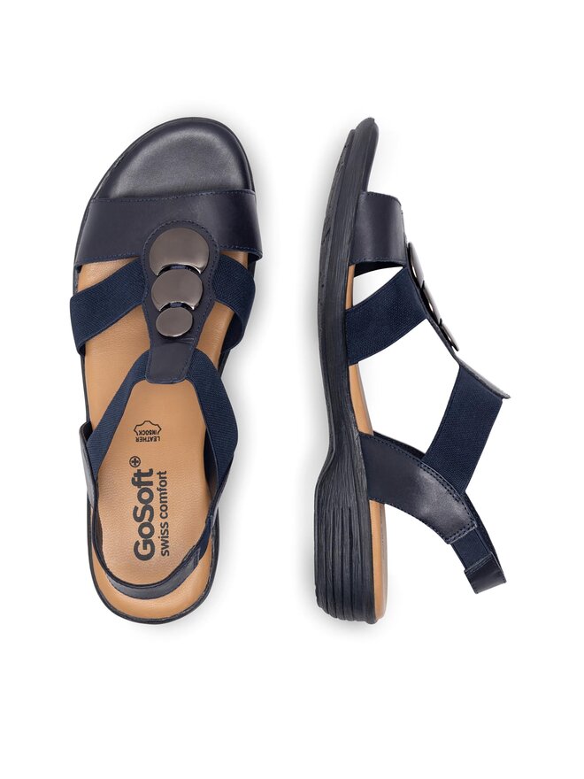 Sandały Go Soft WI16-956-08 Granatowy | eobuwie.com.pl