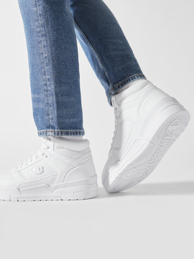 Sneakers Champion Rebound Heritage Mid Mid Cut Shoe S22132-WW010 Bianco ...