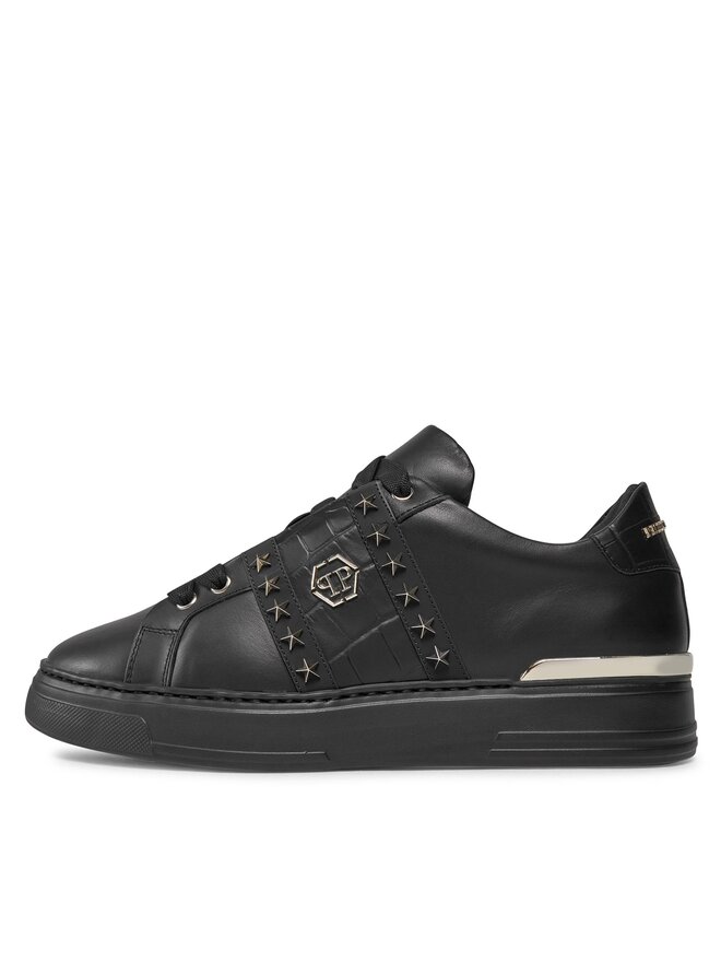 Sneakersy PHILIPP PLEIN Lo-Top Sneaker FACS USC0502 PCO008N Černá ...