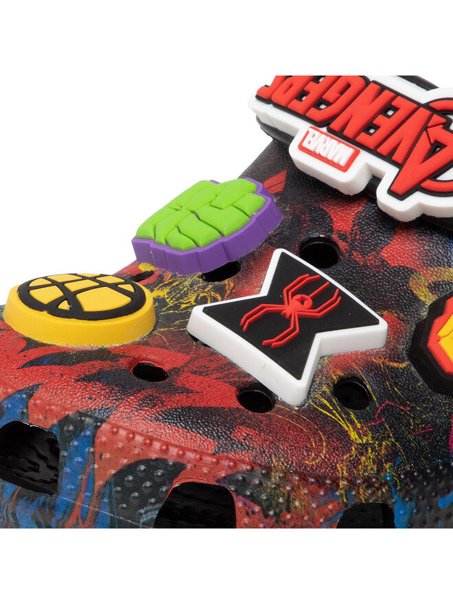 Pantoletten Crocs Classic Marvel Avengers Clog 207721-001 Schwarz ...