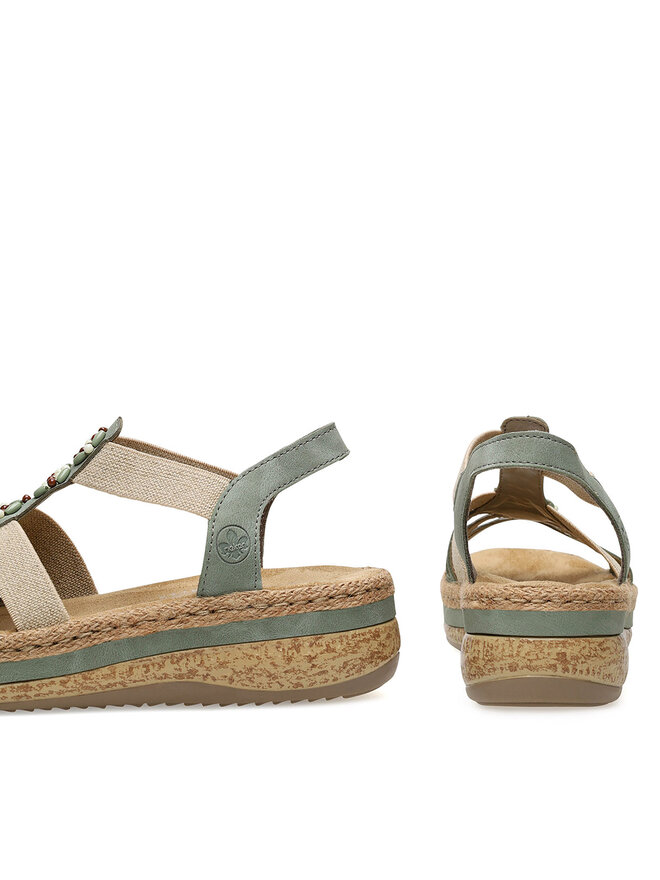Sandale Rieker V0920-52 Verde | epantofi.ro