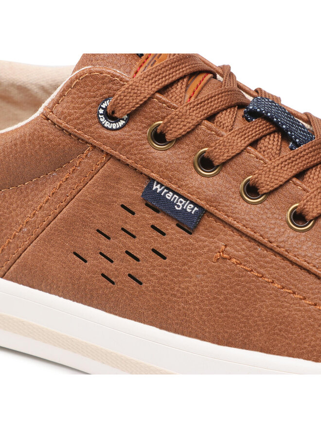 Sneakers Wrangler Clay Vegan WM21040A Braun | eschuhe.de