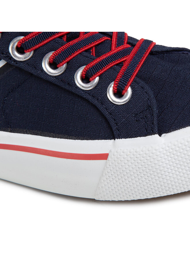 Sneakers aus Stoff Levi's® VKIN0001T Dunkelblau | eschuhe.de