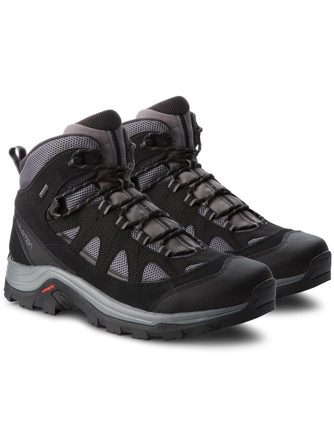 Trekkingi Salomon Authentic Ltr Gtx GORE TEX 404643 33 V0 Czarny eobuwie .pl