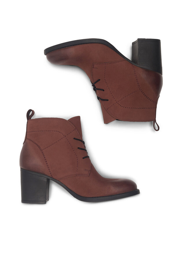 Trzewiki Lasocki WI23-RUTH-04 Bordowy | eobuwie.com.pl