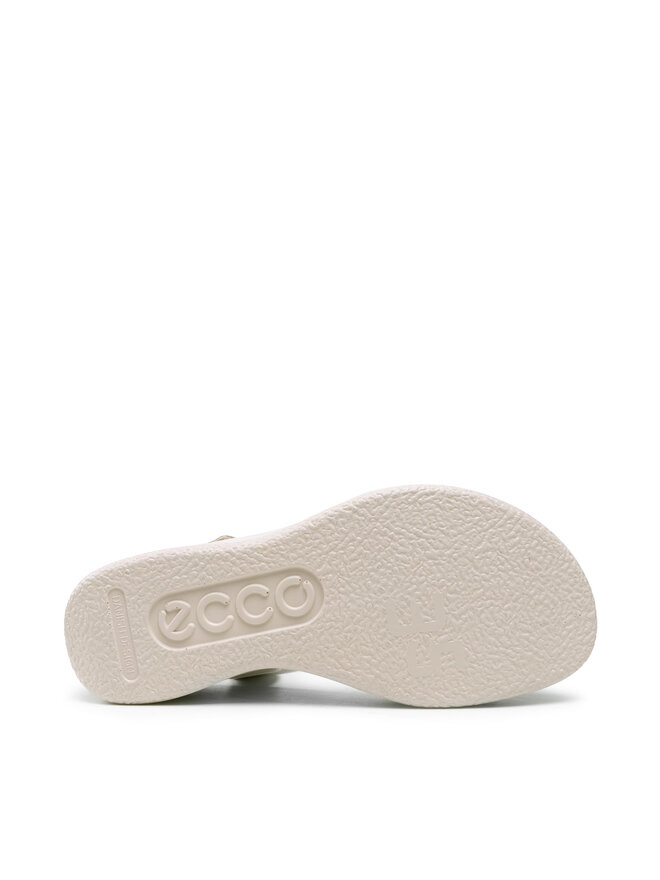 Sandały ECCO Flowt Wedge Lx W 27330359113 Beżowy | eobuwie.com.pl