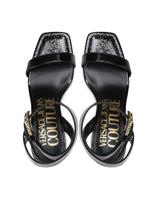 Sandalen Versace Jeans Couture 74VA3S40 Schwarz | eschuhe.de