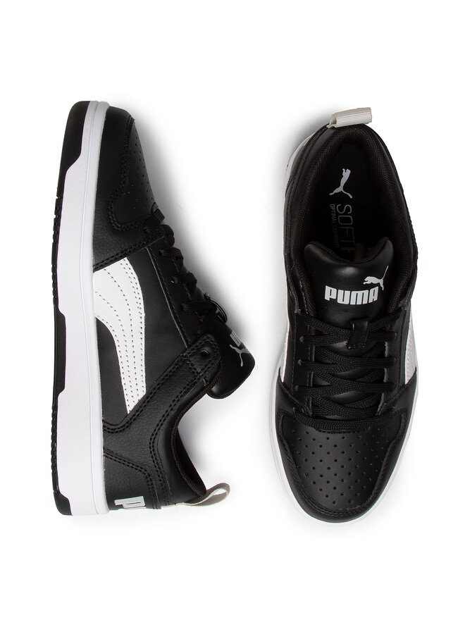 Sneakers Puma Rebound Layup Lo Sl Jr 370490 02 Schwarz | eschuhe.de