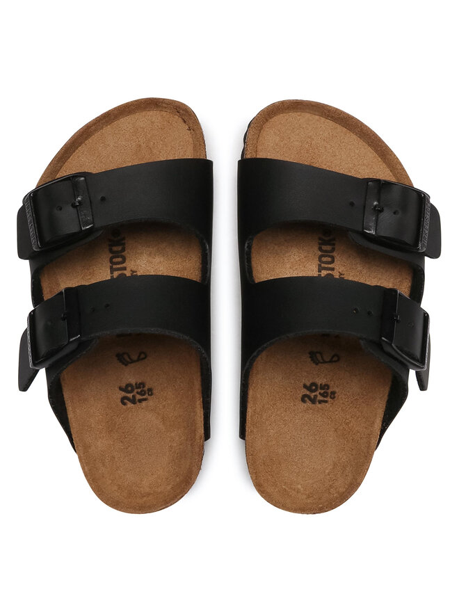 Pantoletten Birkenstock Arizona Kids 1005127 Schwarz | eschuhe.de