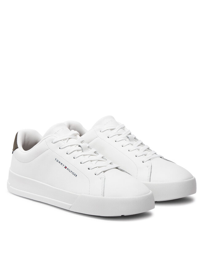 Sneakersy Tommy Hilfiger Court FM0FM05297 Biały | eobuwie.com.pl
