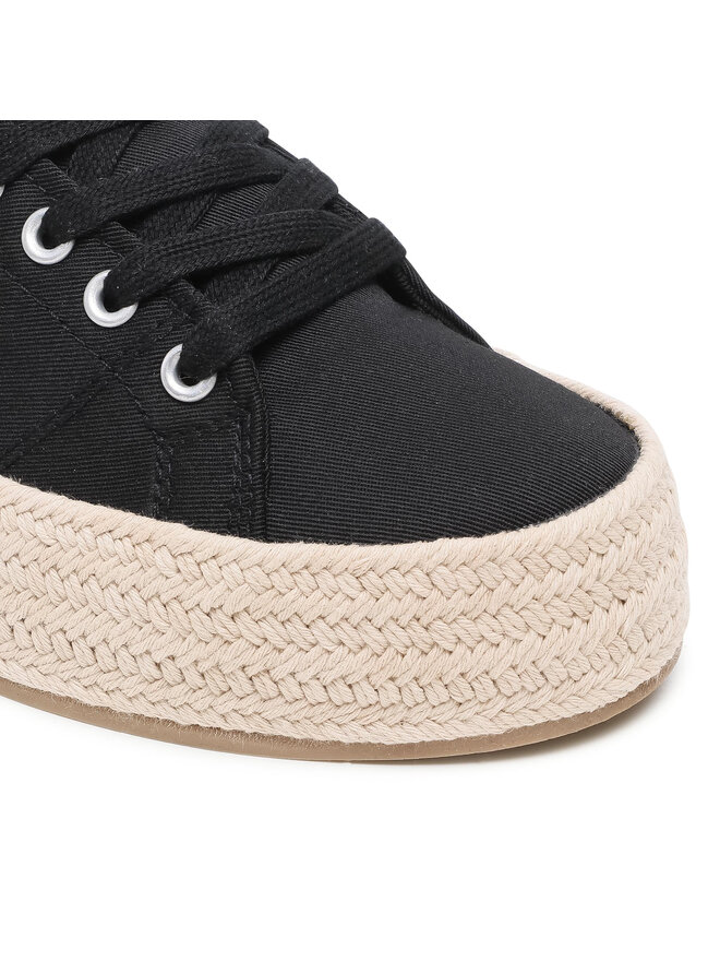 Espadrilles Tamaris 1-23789-36 Schwarz | eschuhe.de