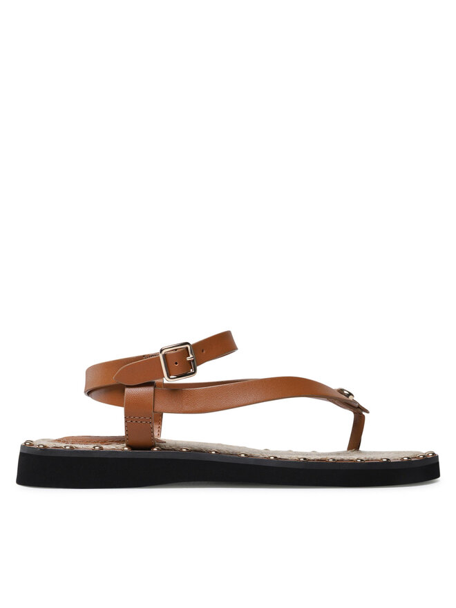 Sandalias Coach Gracey Lather CA462 Marrón | zapatos.es