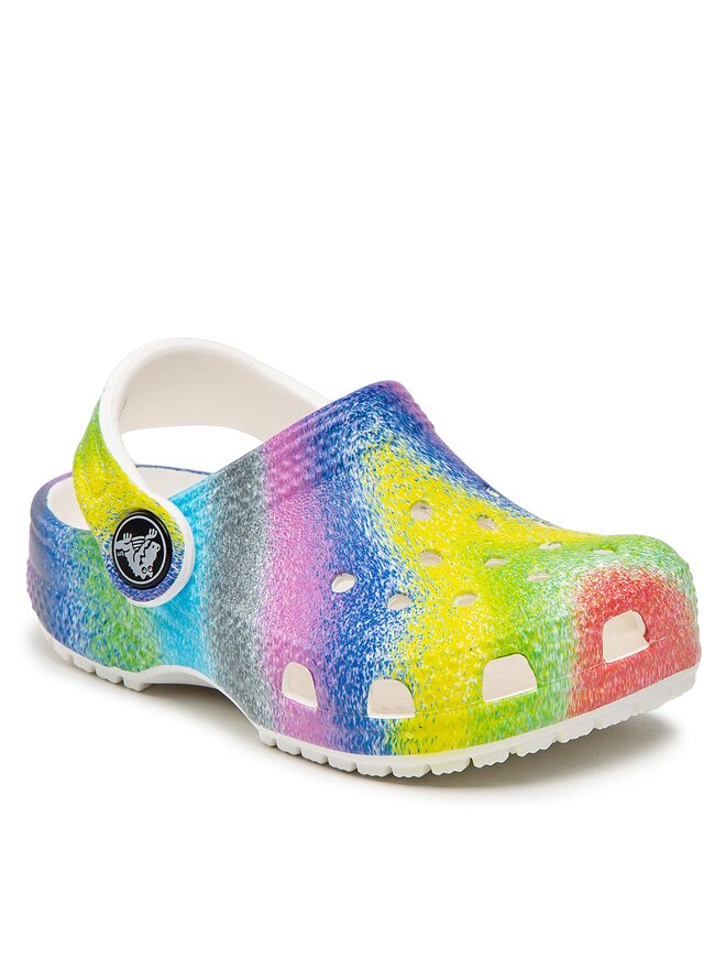 Pantoletten Crocs Classic Spray Dye Clog T 208094 Bunt | eschuhe.de