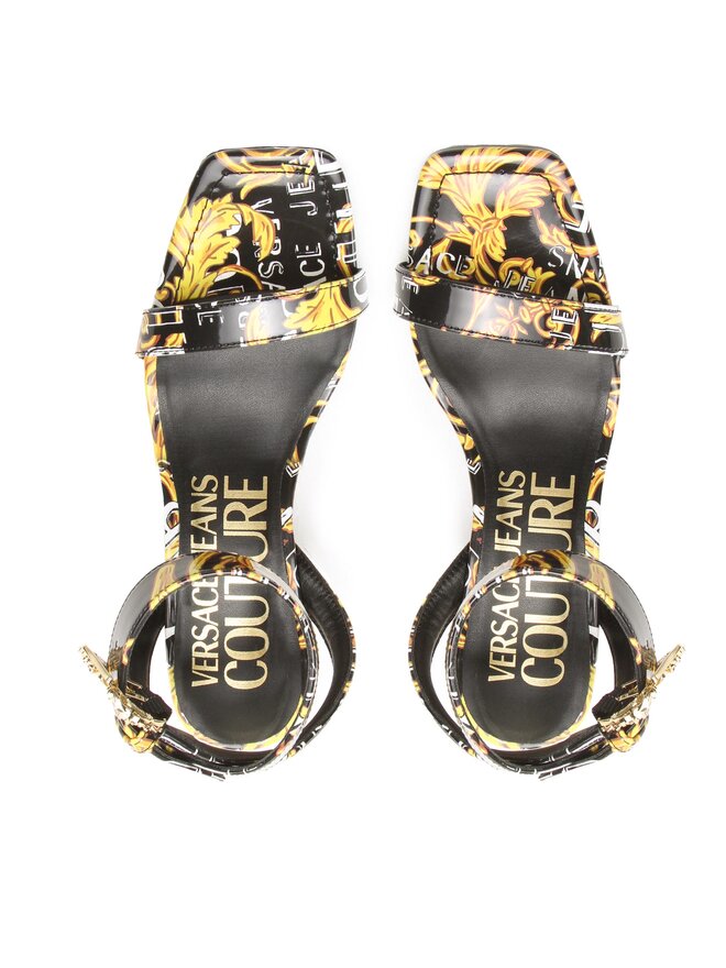 Sandalen Versace Jeans Couture 74VA3S40 Schwarz | eschuhe.de