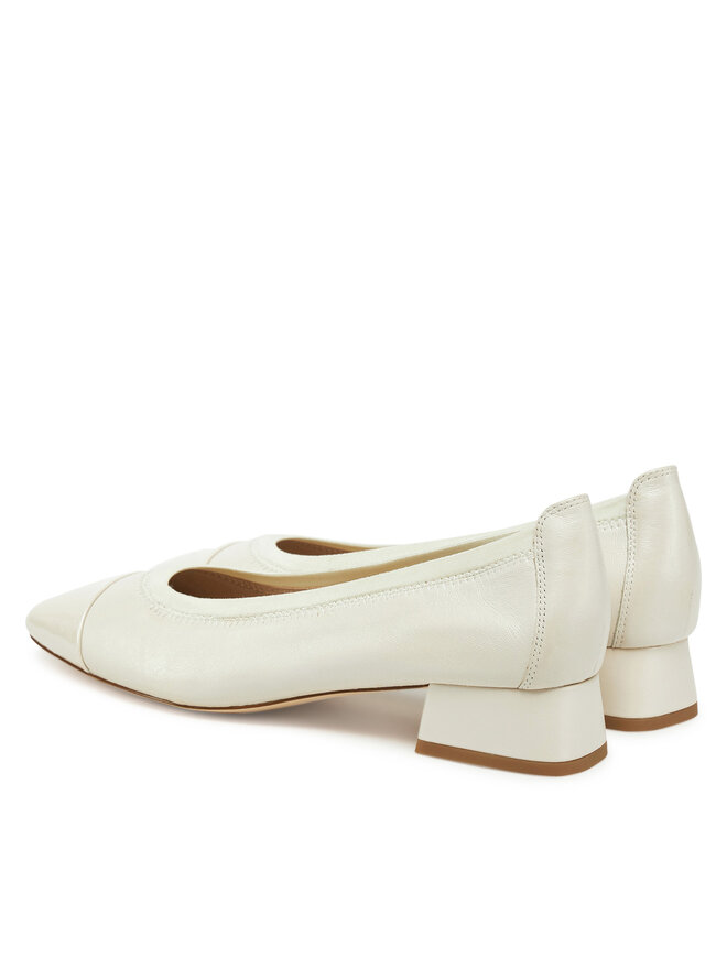 Baleriny Caprice 9-22302-44 Biały | eobuwie.com.pl