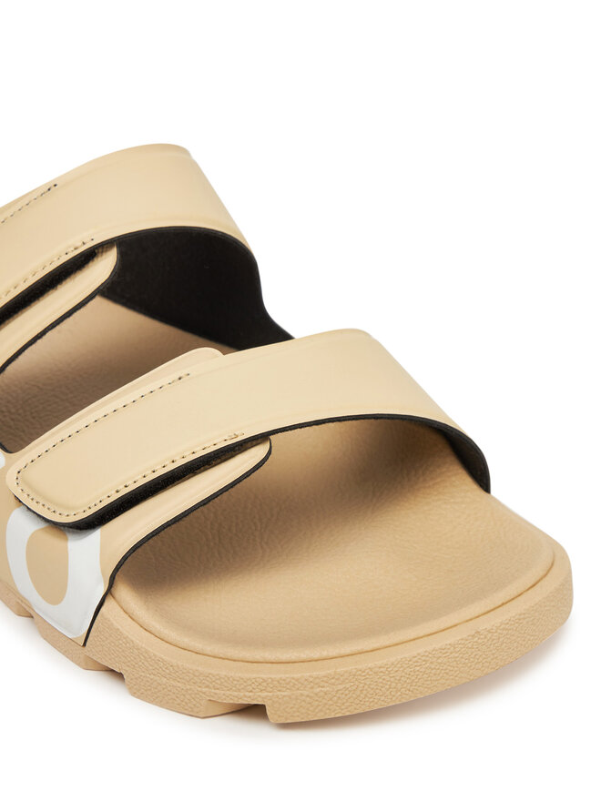 Pantoletten HUGO Evander 50542042 Beige | eschuhe.de