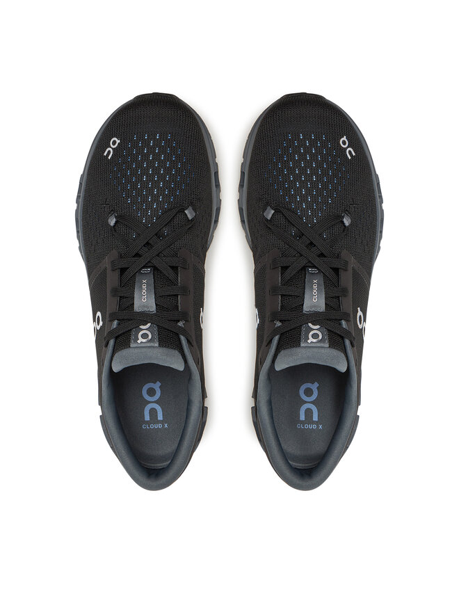 Laufschuhe On Cloud X 4 3ME30041446 Schwarz | eschuhe.de