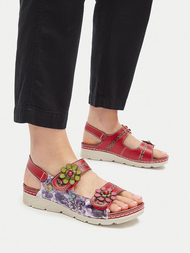 Sandale Laura Vita Dorry 16 Roșu | epantofi.ro