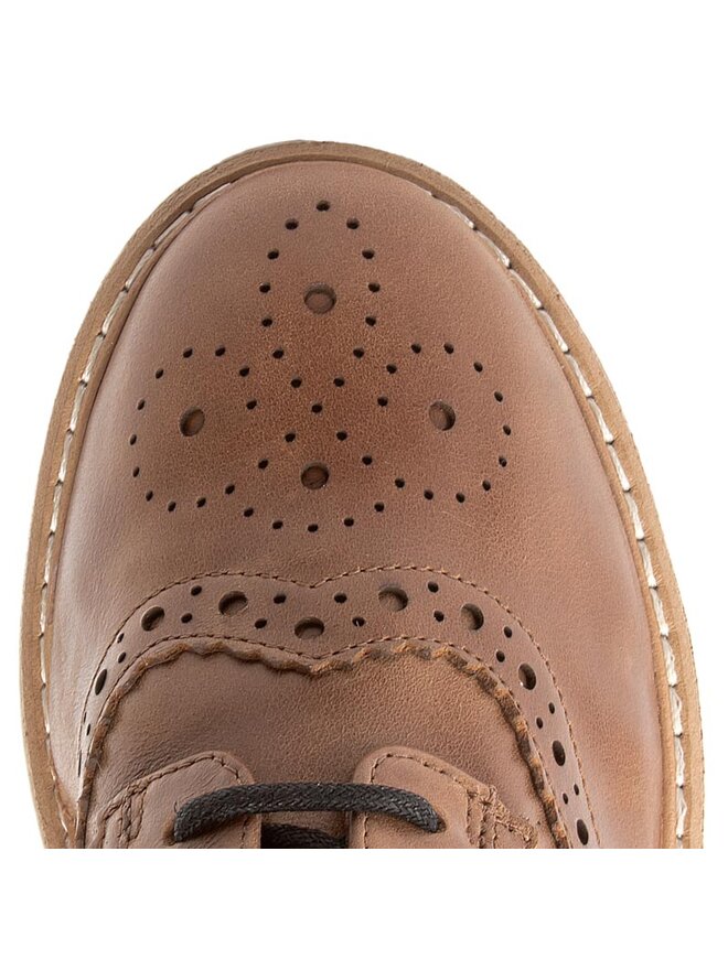 Oxfordice Clarks Witcombe Echo 261273054 Tan Nubuck | ecipele.hr