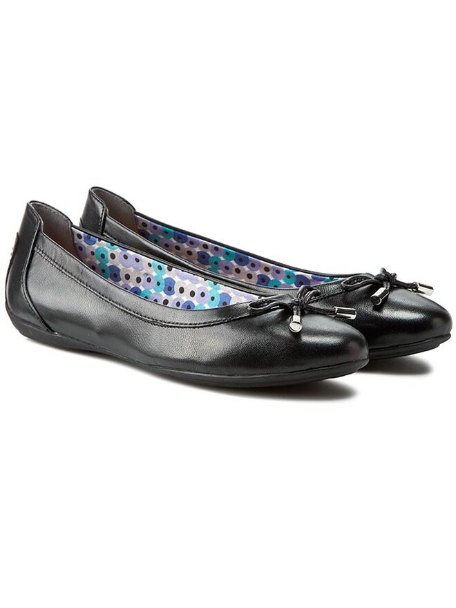 Ballerinas Geox D Charlene A D32Y7A 00085 C9999 Schwarz | eschuhe.de