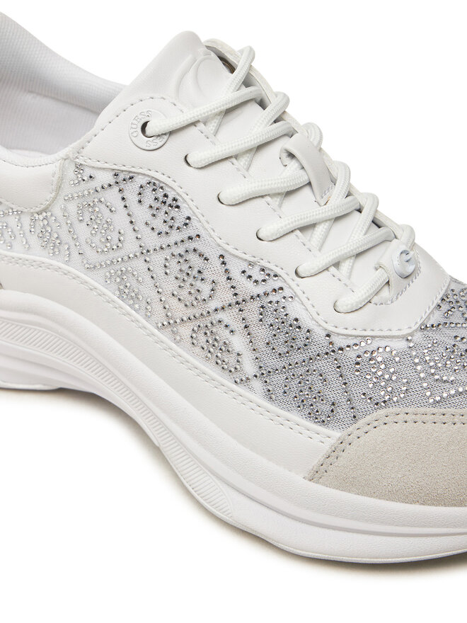 Sneakers Guess Zazzie2 FLFZZ2 FAL12 Weiß | eschuhe.de