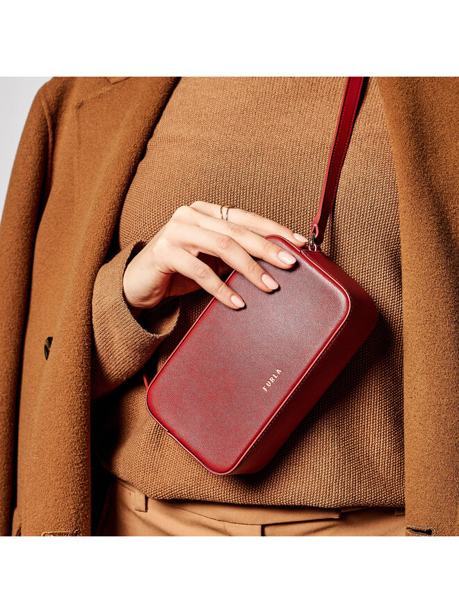 Handtasche Furla Block EAS6FBK-MSD000-0015S-1-007-20-CN-E Rot | eschuhe.de